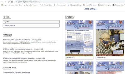 SPEEA Publications Archives